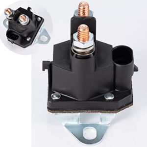 Saiyugty 04781700 Starter Solenoid Part Compatible with Ariens Gravely Zoom IKON ZTX ZT XL Zero Turn Mower ATV Vehicle Snowmobile Garden DIY Tool, 12V Lawn Mower Solenoid Parts