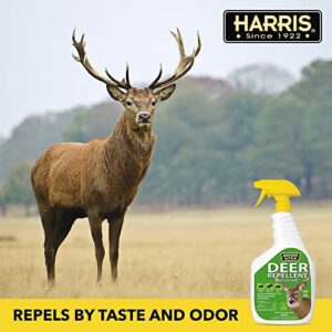 Harris Deer Repellent, Long Lasting Ready to Use Plant Safe Formula, 32oz