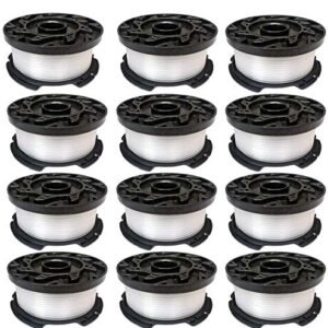 AF100 Replacement Spool for Black and Decker AF-100-3ZP AF-100-BKP,30-Foot,0.065-Inch,(AF-1003ZP) fits GH900 GH600 GH610 String Trimmer 30ft 0.065" Trimmer Line Replacement Spool Refills (12 + 2 )