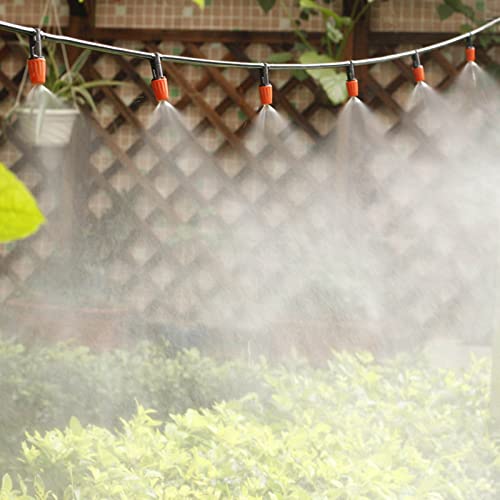 beertoy 1 Set Self-Priming Misting Cooling System Multifunction Watering Supplies for Gardening Lover Garden Planting Supplies Garden misting System