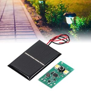 Emoshayoga Solar Light Control Panel, Solar Lamp Control Board Constant Current Driving 1.2V PCB High Drive Efficiency 2 Set Durable for Garden