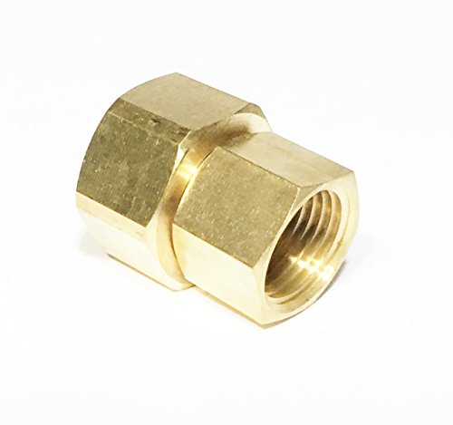 Sellerocity Pressure Washer Inlet Adapter Coupler Fitting W/Filter Screen 3/4" Garden Hose X 1/2" NPT Female