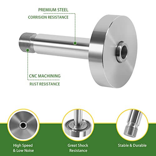 AM39912 Deck Drive Spindle Shaft for John Deere F510 F525 S80 S82 S92 SRX75 SRX95 STX30 STX38 Lawn Mowers Garden Tractors Replaces AM39916 AM33098 AM30301 AM37999