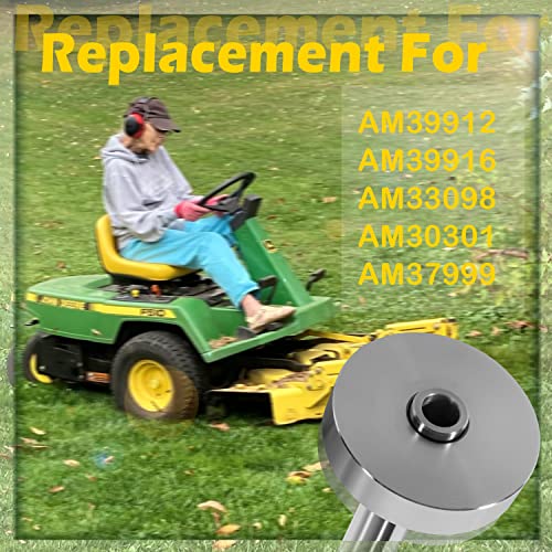 AM39912 Deck Drive Spindle Shaft for John Deere F510 F525 S80 S82 S92 SRX75 SRX95 STX30 STX38 Lawn Mowers Garden Tractors Replaces AM39916 AM33098 AM30301 AM37999