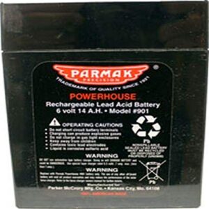 parmak 901 6-volt gel cell battery for solar powered electric fences