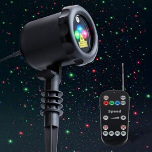 lunmore laser projector lights christmas garden lights for home garden