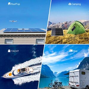 1120W Wind Solar Power Off Grid 24V Battery Charging Kit : 400W Wind Turbine + 6pcs 120W Solar Panel + Controller & Accessories for Home Garage Garden Farm Cabin