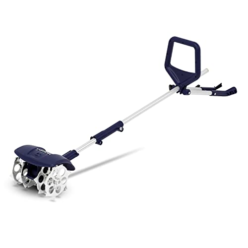 Fusion Drill-Powered Cultivator, Adjustable Tilling Width Up To 8”, Tilling Depth Up To 5.5”, Compatible With Most Cordless Drills, Adjustable Length, Model: 33061