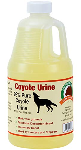 Just Scentsational RS-64 Coyote Urine for Gardens, Hunters, and Trappers, 64 oz (2 Quarts)