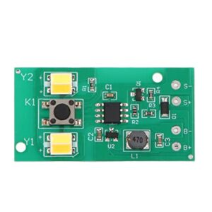 Solar Light Controller Board High Efficiency Drive Solar Light Control Panel Constant Current Driving 2 Sets 1.2V Charge Protection for Garden