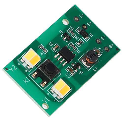 Solar Light Controller Board, Solar Light Control Panel Constant Current Drive with High Drive Efficiency 1.2V Charging Protection for Garden