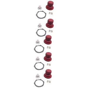 eopzol 640351 lawn & garden equipment engine carburetor primer bulb repair kit replacement for tecumseh 640350 640350a 640358, 5-pack