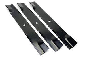 3 high lift blades fits hustler 52″ raptor replaces 795526 603995 78375