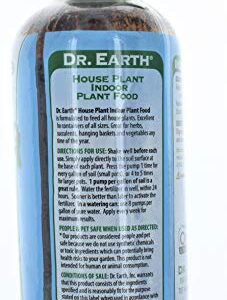 Dr. Earth Organic & Natural Pump & Grow House Liquid Plant Food 16 oz, Blue