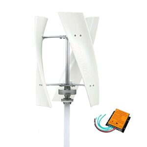 huizhitengda 2000w efficient 3 blades vertical wind turbine generator, permanent maglev wind turbine generator with controller for courtyard garden lighting(24v 48v),48v