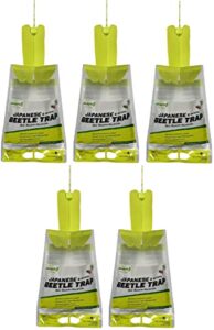 rescue jbtz-db12 one season reusable japanese & oriental beetle traps – quantity 5