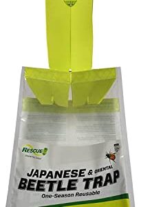 Rescue JBTZ-DB12 One Season Reusable Japanese & Oriental Beetle Traps - Quantity 5