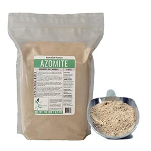 10 Pounds of Azomite - Organic Trace Mineral Powder - 67 Essential Minerals for You and Your Garden - Bulk by Raw Supply