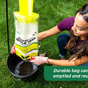 RESCUE! Japanese Beetle Trap – Reusable Bag - 3 Traps