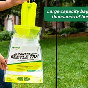 RESCUE! Japanese Beetle Trap – Reusable Bag - 3 Traps