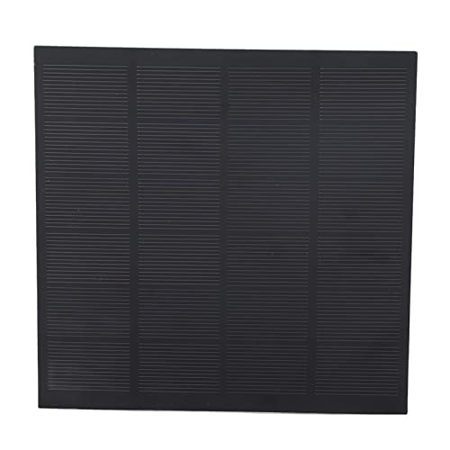 Ftory Silicon Solar Charger Panel,Portable 3W 6V Polycrystalline Solar Panel Outdoor for Solar Garden Lighting