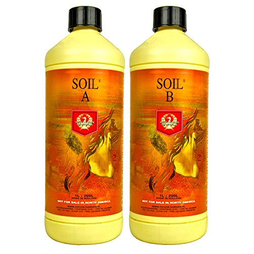 House & Garden - Soil A&B Base Nutrient 1L Set