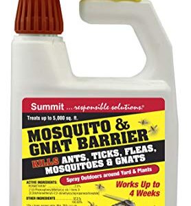 SUMMIT CHEMICAL CO 101-6 5,000 Square Feet, 32fl.oz. Summit.Responsible Solutions Summit Mosquito and Gnat Barrier Covers, 32-oz, Clear