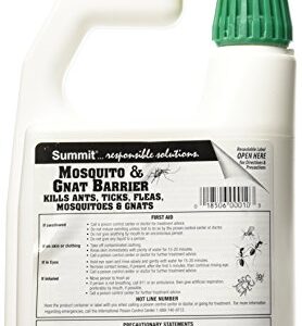 SUMMIT CHEMICAL CO 101-6 5,000 Square Feet, 32fl.oz. Summit.Responsible Solutions Summit Mosquito and Gnat Barrier Covers, 32-oz, Clear