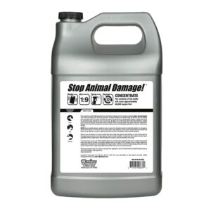 Deer Stopper II Garden Animal Repellent - Safe & Effective, All Natural Food Grade Ingredients; Repels Deer Elk, and Moose; Easy to Use, 1 Gallon Liquid Concentrate