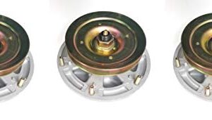 LAWN & GARDEN AMC 3 Spindle Assembles Compatible with John Deere Spindles TCA13807, TCA25832, TCU39485, AM141457, AM124339