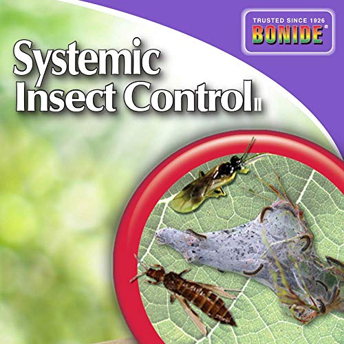 Bonide Systemic Insect Control, 16 oz Concentrate Long Lasting Insecticide for Outdoor Gardening, Makes 16 Gallons