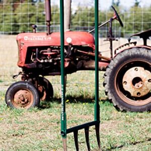 Meadow Creature's All Steel Broadfork: The Peoples Broadfork ,12 tines Green BF-12 BF-12