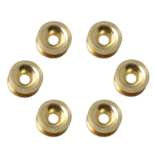 BAIRONG 6Pcs Grass Trimmer Head Eyelets Sleeve Strimmer Cutter Universal Mower Accessories Protect Rope in Operation for Garden or Agricultural Uses