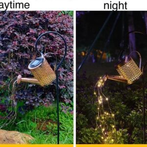 LED garden decor ,Solar garden Lights -solar lights outdoor garden ,Decoration Waterproof Strip Light,Waterfall Fairy Lights for patio decor in Home Yard，Beautiful Festivals gifts and birthday gifts