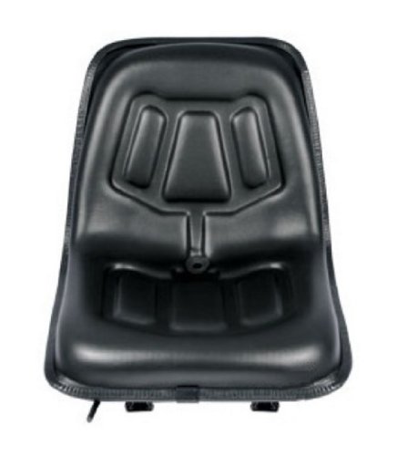 A & I Products Seat, Lawn & Garden, w/ Slide Track, BLK. Replacement for John Deere Part Number LGS100BL