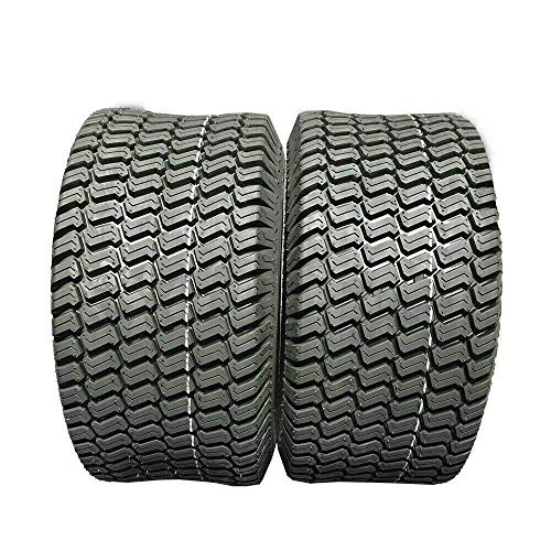 AutoForever 18x8.50-8 Lawn Mower Tubeless Tires 18-8.50-8 4 PLY Turf Tractor Lawn Garden Golf Cart Tire 18x8.50x8 Tubless Tire Max Load 815Lbs Set of 2