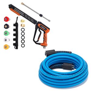 fixfans pressure washer hose –pressure washer gun kit