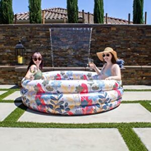 Poolmaster Inflatable Swimming Pool, Summer Garden