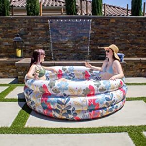 Poolmaster Inflatable Swimming Pool, Summer Garden