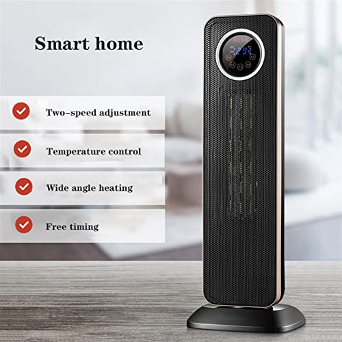 Outdoor Garden Heater Space Heater, 2000W Oscillating Electric Heater with Timer, Thermostat, Tip-Over and Overheat Protection, Quiet Heating Ceramic Heater with Remote Patio Heate