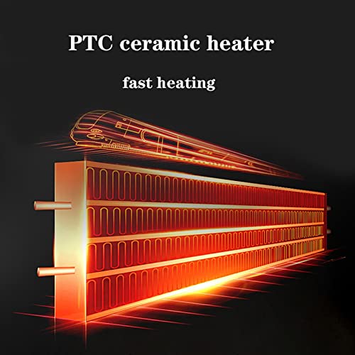 Outdoor Garden Heater Space Heater, 2000W Oscillating Electric Heater with Timer, Thermostat, Tip-Over and Overheat Protection, Quiet Heating Ceramic Heater with Remote Patio Heate