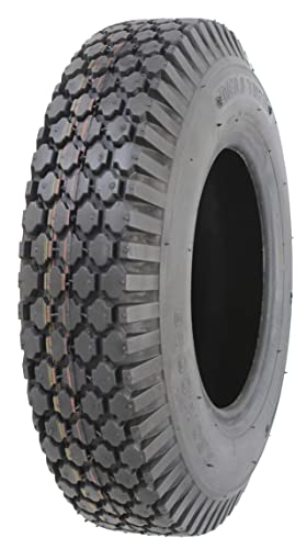 Deli Tire S-356, Stud Tread, 4-Ply, Tubeless, Lawn and Garden Tire (4.80/4.00-8)