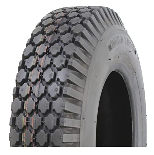 Deli Tire S-356, Stud Tread, 4-Ply, Tubeless, Lawn and Garden Tire (4.80/4.00-8)