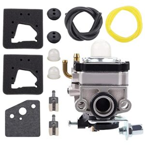 buckbock gx31 fg100 carburetor fit honda gx22 engine zm-5 tiller harmony replace wyl-115 16100-zm5-a95 16100-zm5-a930 for hhe31c edger hht31s umk431 umk431k1 trimmer brush cutter 16100-zm5-809