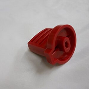 Tecumseh 35438 Lawn & Garden Equipment Engine Choke Control Knob Genuine Original Equipment Manufacturer (OEM) Part Red