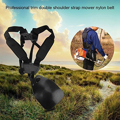 CHICIRIS Professional Trimmer Double Shoulder Strap Mower Nylon Belt for Brush Cutter Garden Lawn Professional Trimmer Double Shoulder Strap Mower Nylon Belt for Brush Cutter Garden Lawn