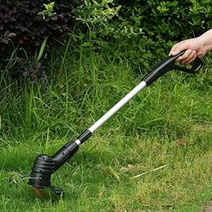 Weed Wacker Electric Grass Trimmer Handheld Garden Grass Trimmer Cordless Lawn Trimmer Cordless Electric Weed Eater for Garden Tool (1)