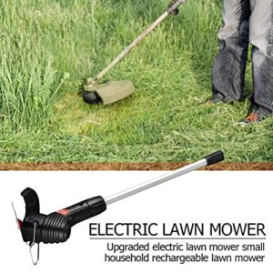 Weed Wacker Electric Grass Trimmer Handheld Garden Grass Trimmer Cordless Lawn Trimmer Cordless Electric Weed Eater for Garden Tool (1)