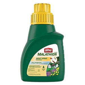 ortho max malathion insect spray concentrate, 16 oz.