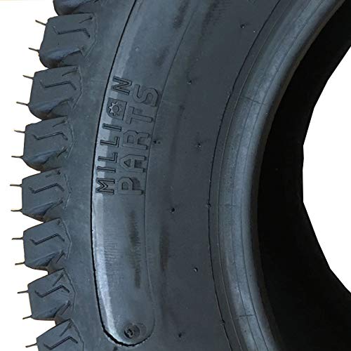 TRIBLE SIX 2PCS Tubeless 24x12-12 Turf Tires 8-Ply for Lawn Garden Mower 24-12-12 LRD Turf Bias For Garden Lawn Mower Tractor Golf Cart Tires